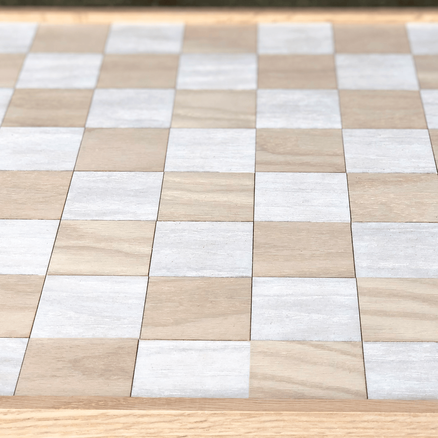 Venice Checkered Wood Wall Art — Birch & Buffalo